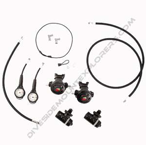 Set Reguladores Dive Rite SideMount - Dive Side Mount Explorers